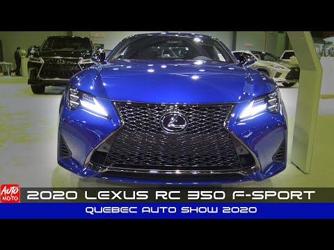 2020 Lexus RC 350 F-Sport - Exterior And Interior - Quebec Auto show 2020