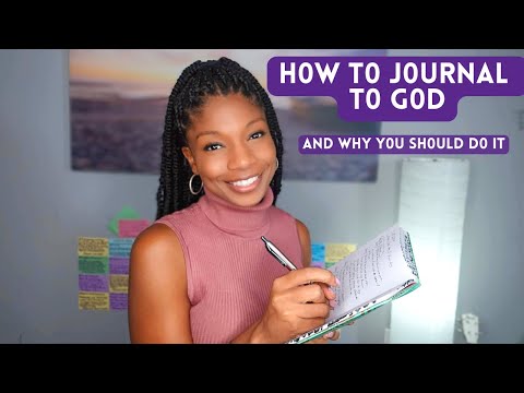 HOW TO JOURNAL TO GOD | How To Hear God | Prayer Journaling