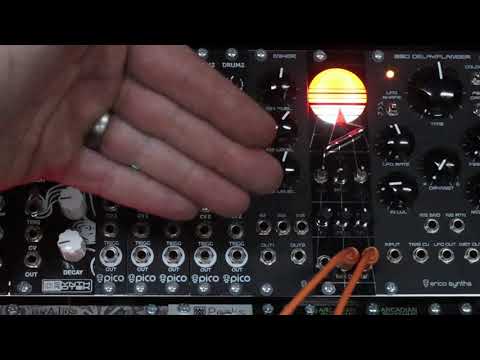 Synthrotek AstroNoise Eurorack PCBs and Panel - Lofi Chiptune | Reverb