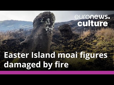 Easter Island fire causes "irreparable" damage to sacred moai statues