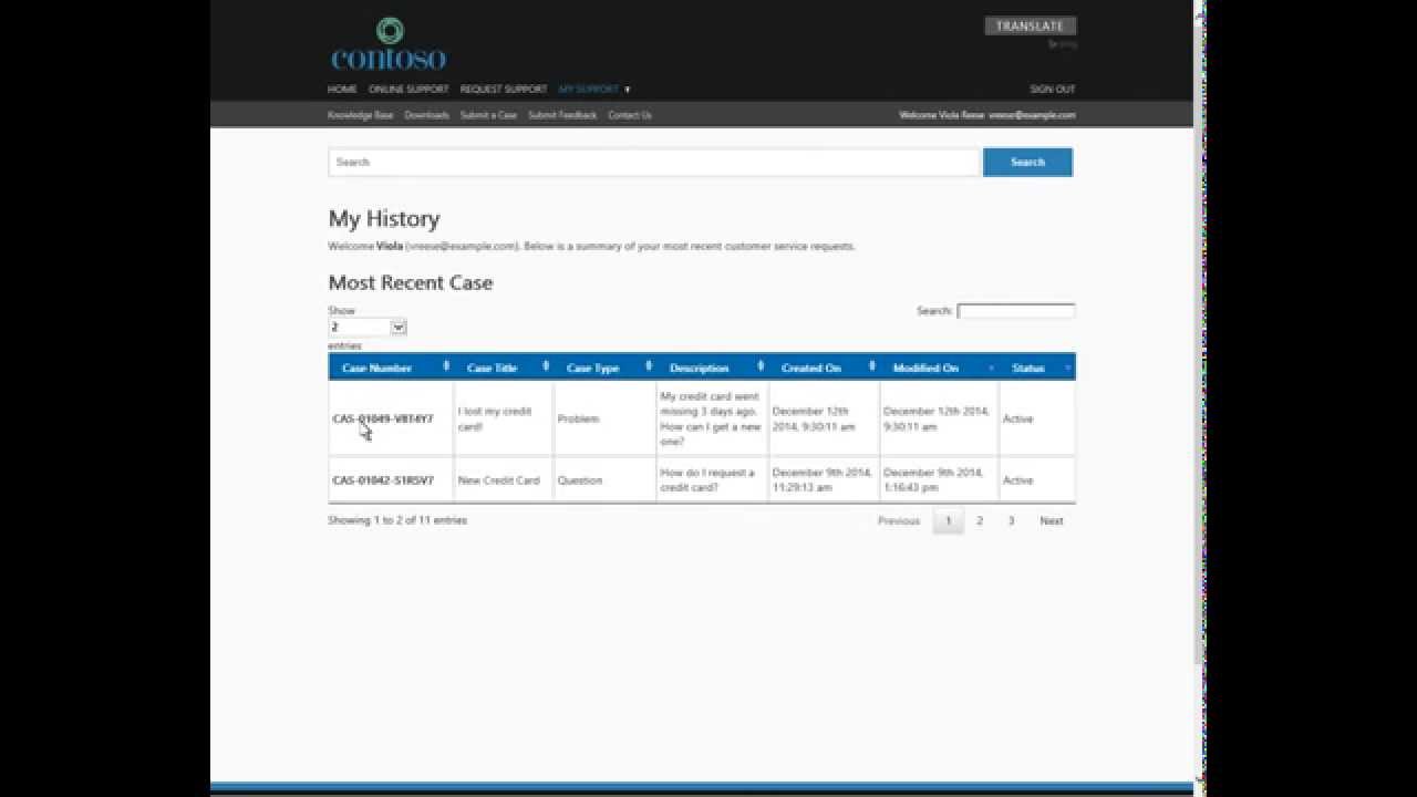 Parature & Microsoft Dynamics CRM Integration Demo
