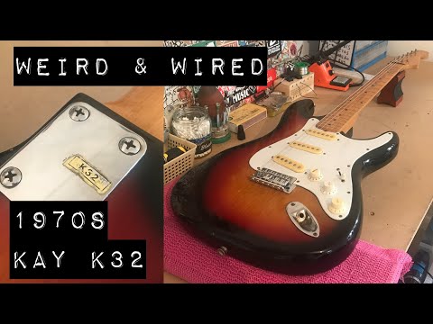 Kay K32 S Style Guitar (1970s, Sunburst, Tremolo | Reverb Canada