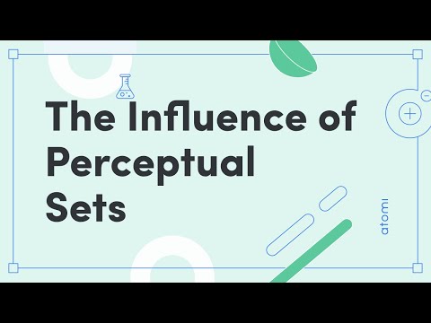 QLD Y11-12 Psychology: The Influence of Perceptual Sets