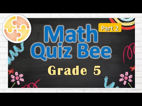 Math Quiz Bee for Grade 5 | Quiz 2 | Quiz by brainYs