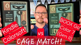 Kindle Colorsoft vs. Boox Go Color 7 (Gen II): The Color E-Reader Cage Match!