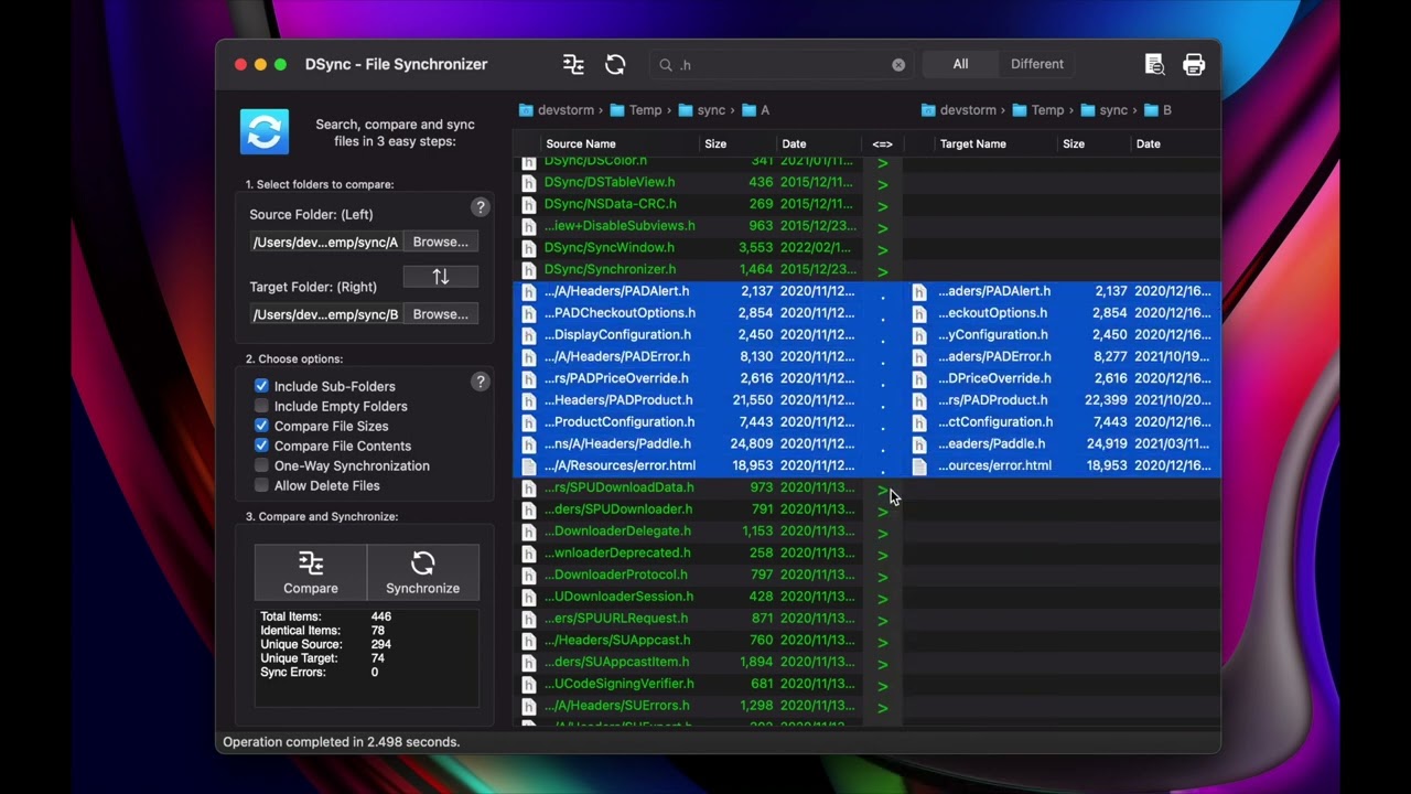 DSync - File Synchronizer