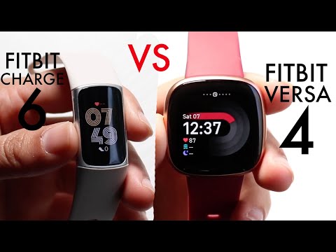 FitBit Versa 4 Vs FitBit Charge 6 In 2025! (Comparison) (Review)