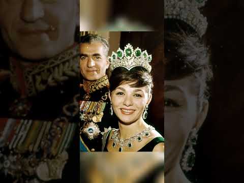 Farah Pahlavi,The Last Empress of Iran#royaljewellery #royalfashion #farahdiba