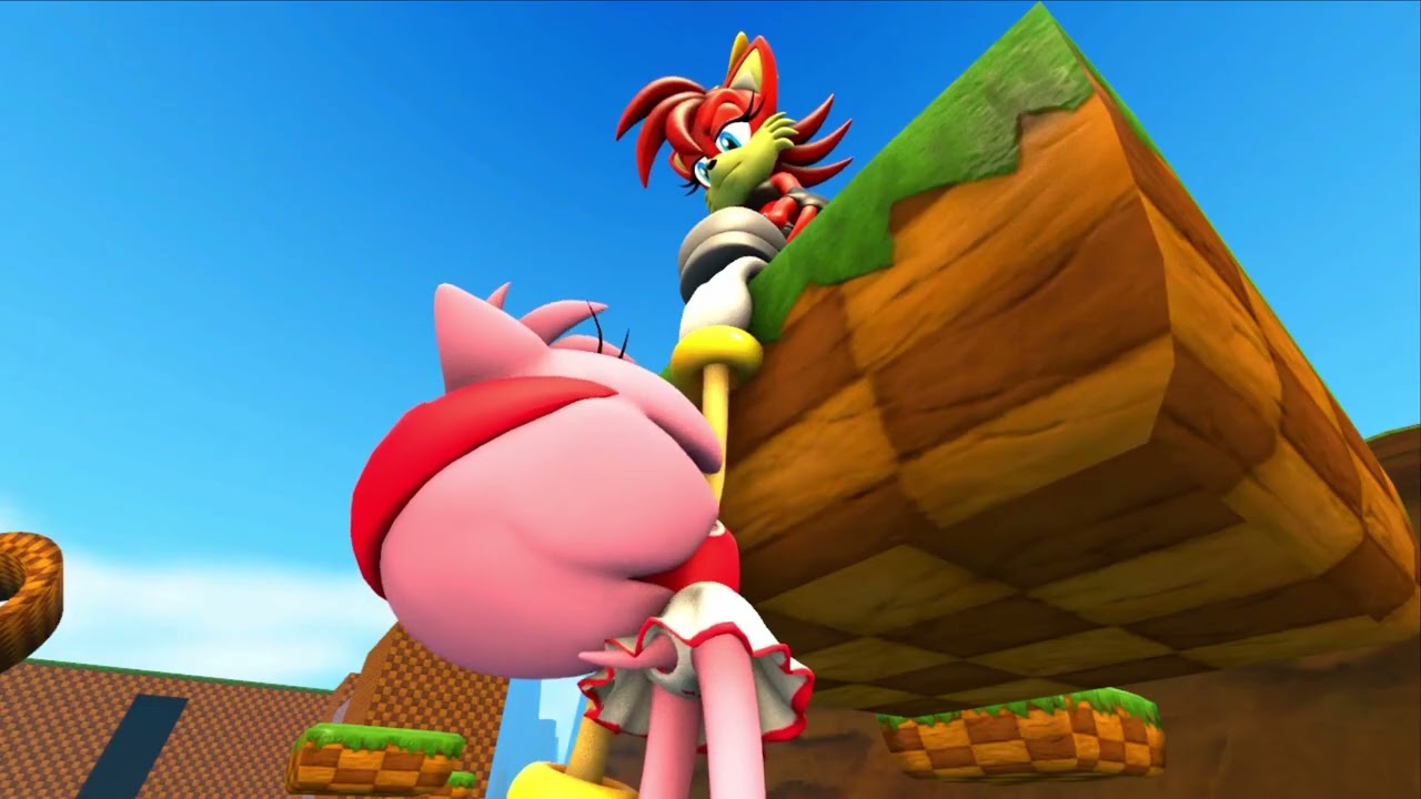 Amy (Sonic) Handstomp Animation