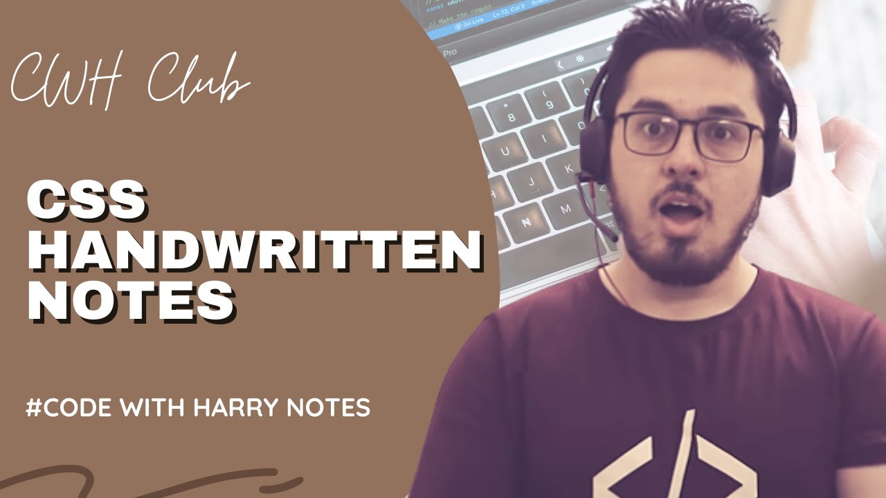 CSS Handwritten Notes + Cheatsheet | Download | Codewithharry