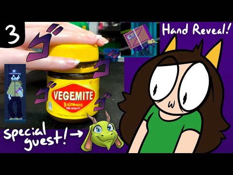 Vegemite Taste Test Hand Reveal - Unreal Life with ArtisticBiologist
