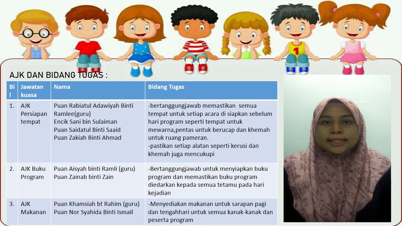 Perbentangan kertas kerja sambutan Hari kanak-kanak