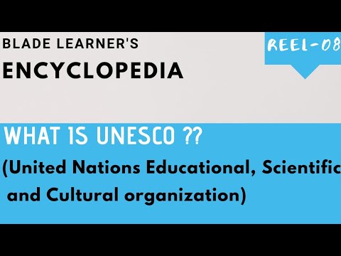 Reel- 08 | What is UNESCO | Blade Learner's Encyclopedia | International Relations #Shorts