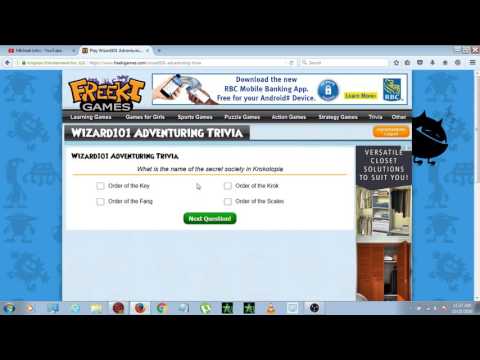 Wizard101 Adventuring Trivia