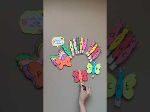 Guess the vowel to form a word | Phonics play | cvc word activity