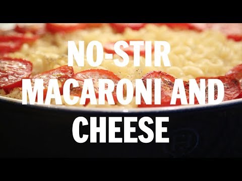 No-stir macaroni and cheese