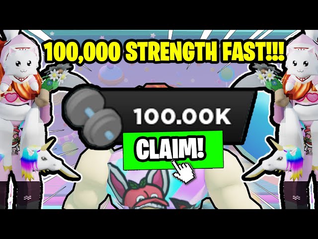 How to get more strength in Roblox Strongman Simulator?