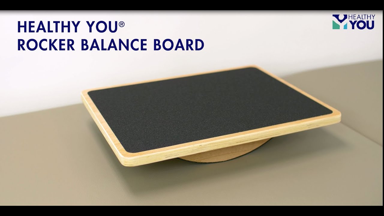 Overview and How to Use the Healthy You® Rocker Balance Board
