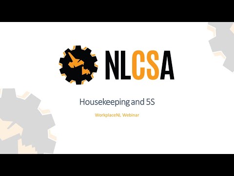 Housekeeping and 5S