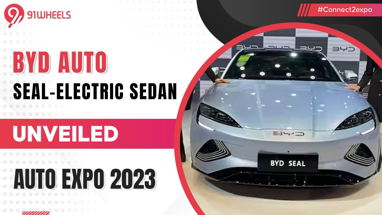BYD Seal electric sedan launch in October || Walkaround first look review
