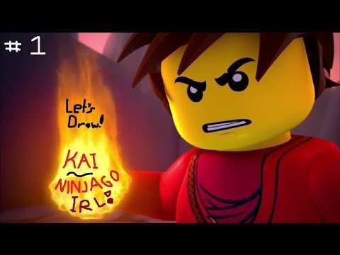 Let's Draw #1! Kai - Ninjago