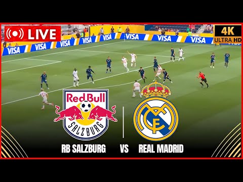 ⚽ LIVE : Red Bull Salzburg vs Real Madrid | FIFA Club World Cup 2025 | Live Stream Match eFootball
