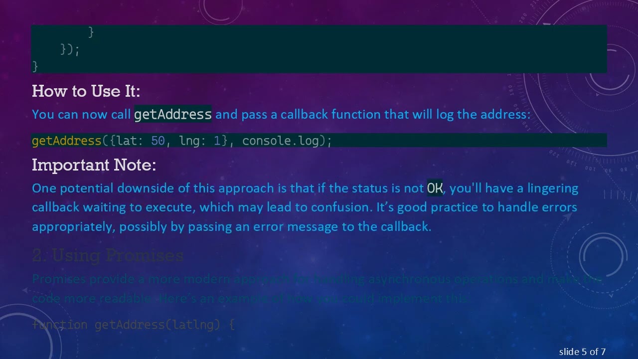 How to Access a Variable in Outer Function Using Google Maps JavaScript API getAddress