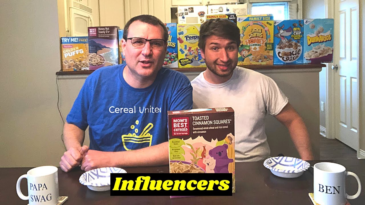 Positive influences in your life?  | Mom's Best Cereal Toasted Cinnamon Squares Cereal Review.