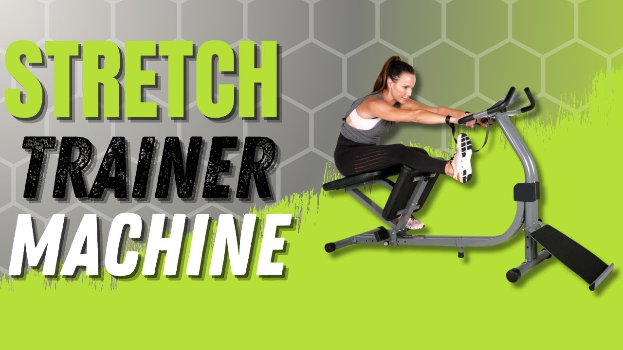 Stretch Training Machine - Adjustable Full Body Stretching Trainer with slant board.