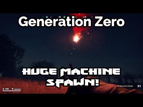 Generation Zero - HUGE Machine spawn
