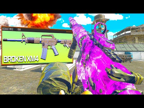 the #1 XM4 CLASS SETUP on Warzone! 🔥 BROKEN XM4 Build! 75+ KILLS! (XM4 Meta Loadout)
