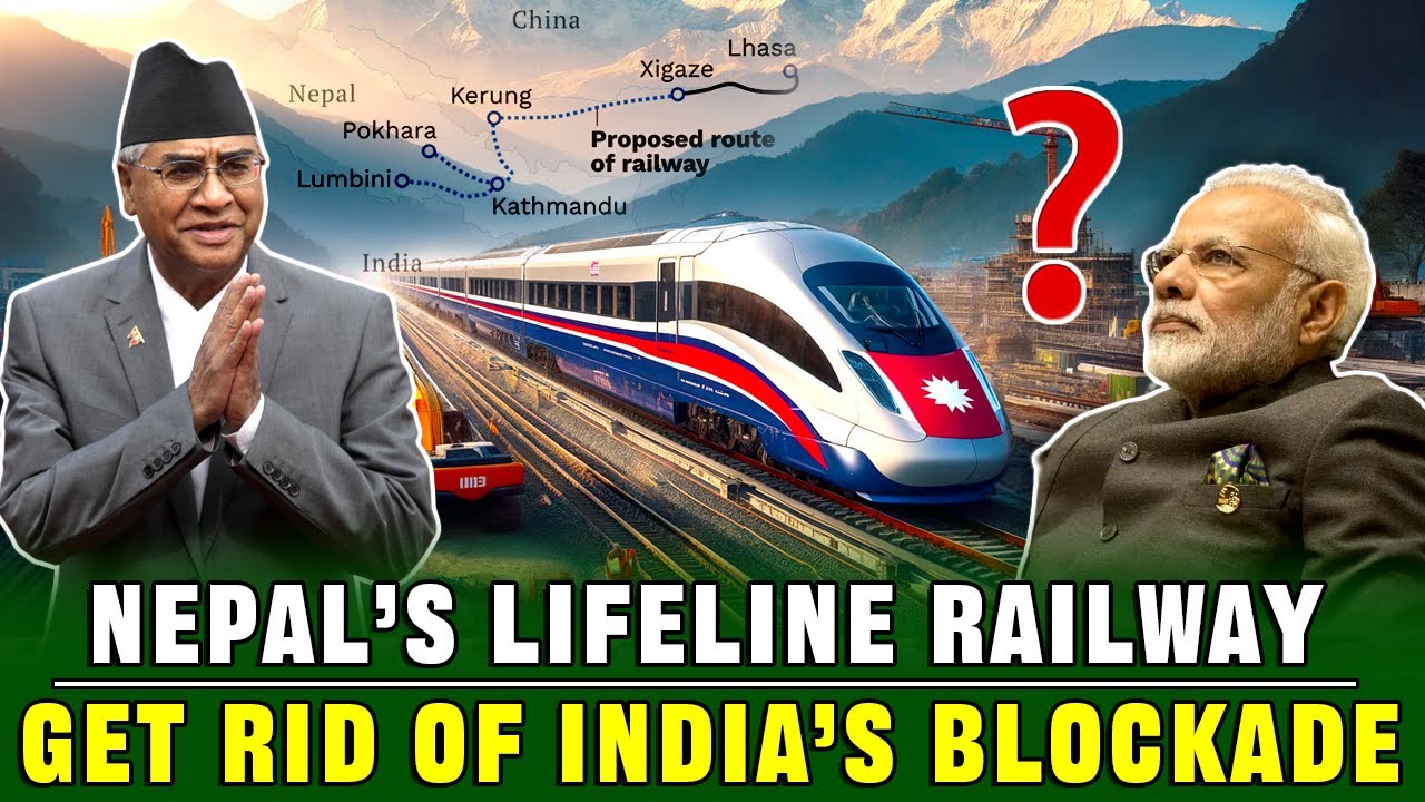 It's over: China's $8 billion rail project will shatter India's blockade with Nepal!