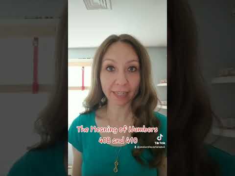 The Meaning of Numbers 408 and 410 #angelnumbers #numerology #shorts