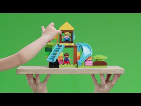LEGO 10864 DUPLO My First Large Playground Brick Box Toy- Smyths Toys