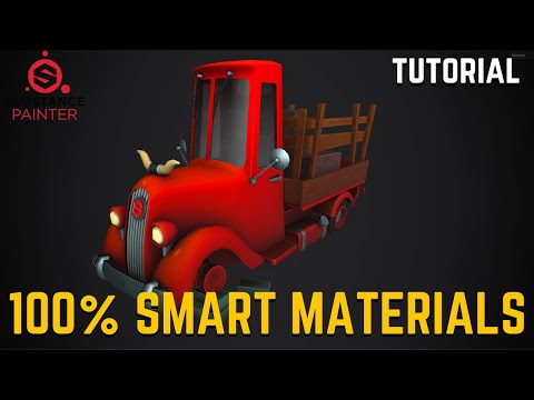 Creating Stylized Smart Materials for Beginners in Substance Painter [FREE DOWNLOAD]
