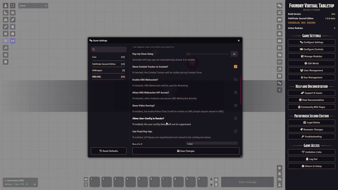 OBS Utils - Basic Setup