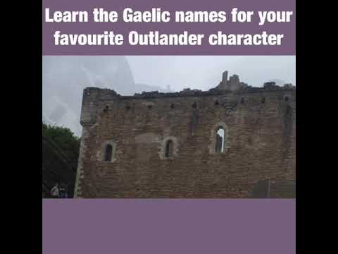 Learn the #Gaelic names for your favourite #Outlander character