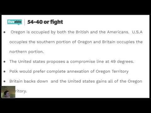 APUSH - Manifest Destiny and It's Impact