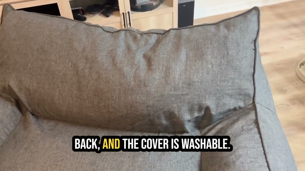 Is Big Joe Imperial Fufton Foam Filled Bean Bag Sofa with Removable Cover worth it?