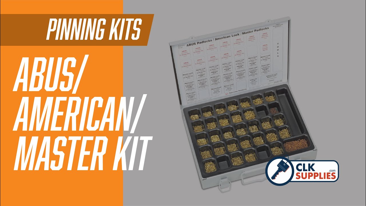 Abus Padlock, American/Master Padlock Pinning Kit