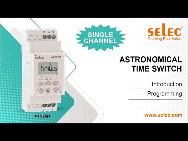 Time Switch - Selec TS1W1-1-20A Digital Time Switch Wholesale Trader ...