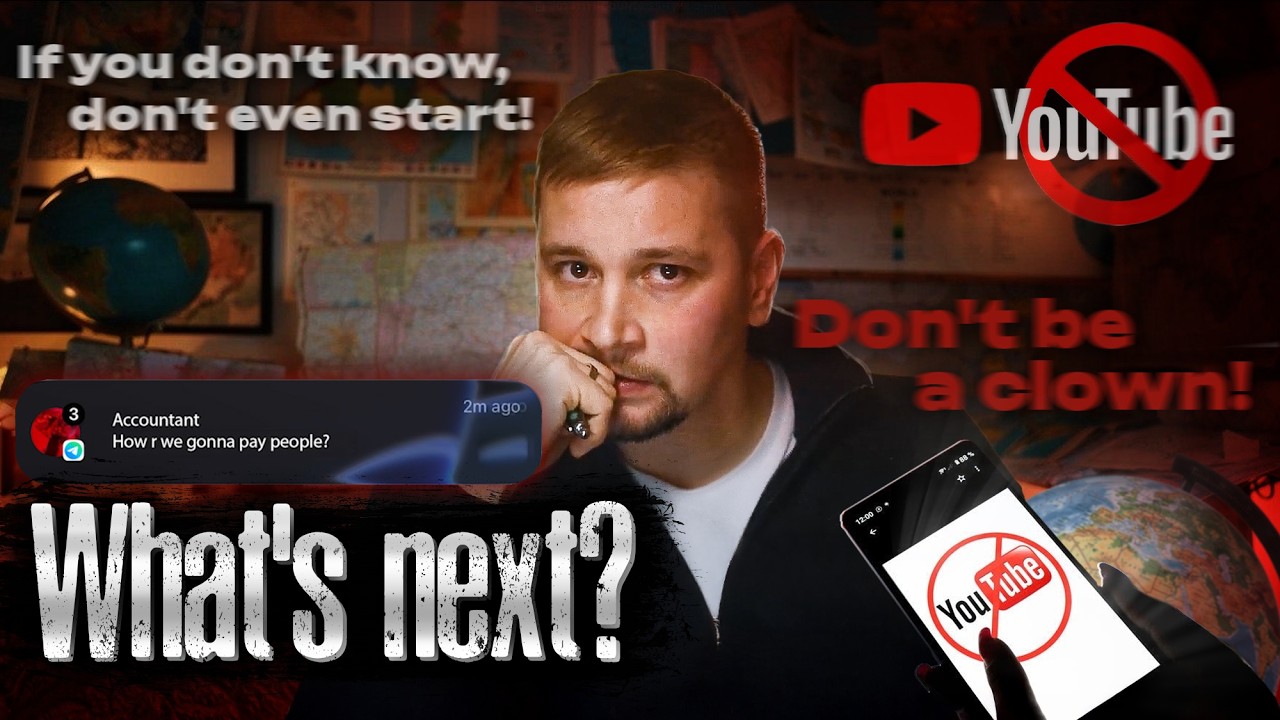 Future of this channel: YouTube Blocked in Russia, no monetization / What's next?