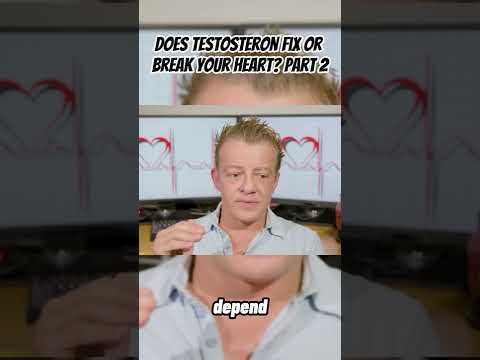 Does Testosterone fix or break your heart Part 2 #doctor #Cardiologist #doctor #doctorsoftiktok #do
