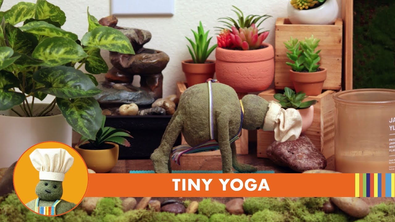 Tiny Chef | Yoga Poses *JUST BWEATHE*
