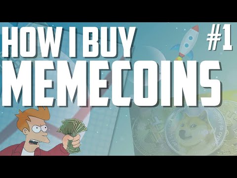 How To Find & Buy Meme Coins! (Bought a coin live)