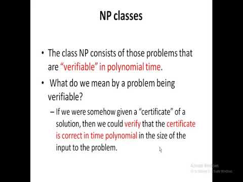 Tractable and Intractable problems