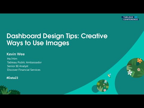 Dashboard Design Tips: Creative Ways to Use Images | Tableau Conference 2023