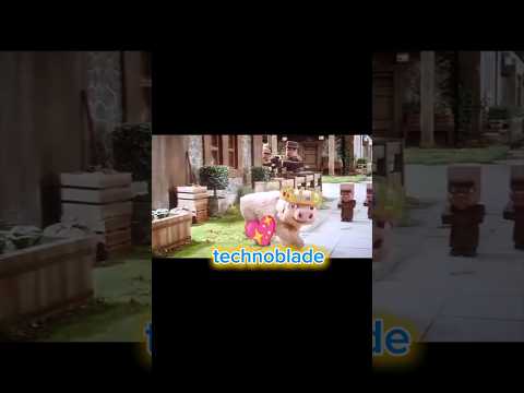 techno blade in movie #shorts #minecraft #technoblade