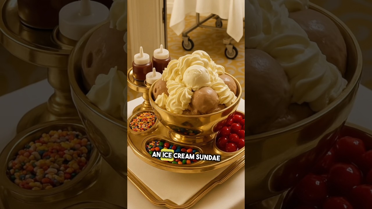 $400 Ice Cream Sundae 😳