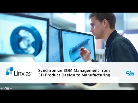 Synchronize BOM Management from 3D Product Design to Manufacturing